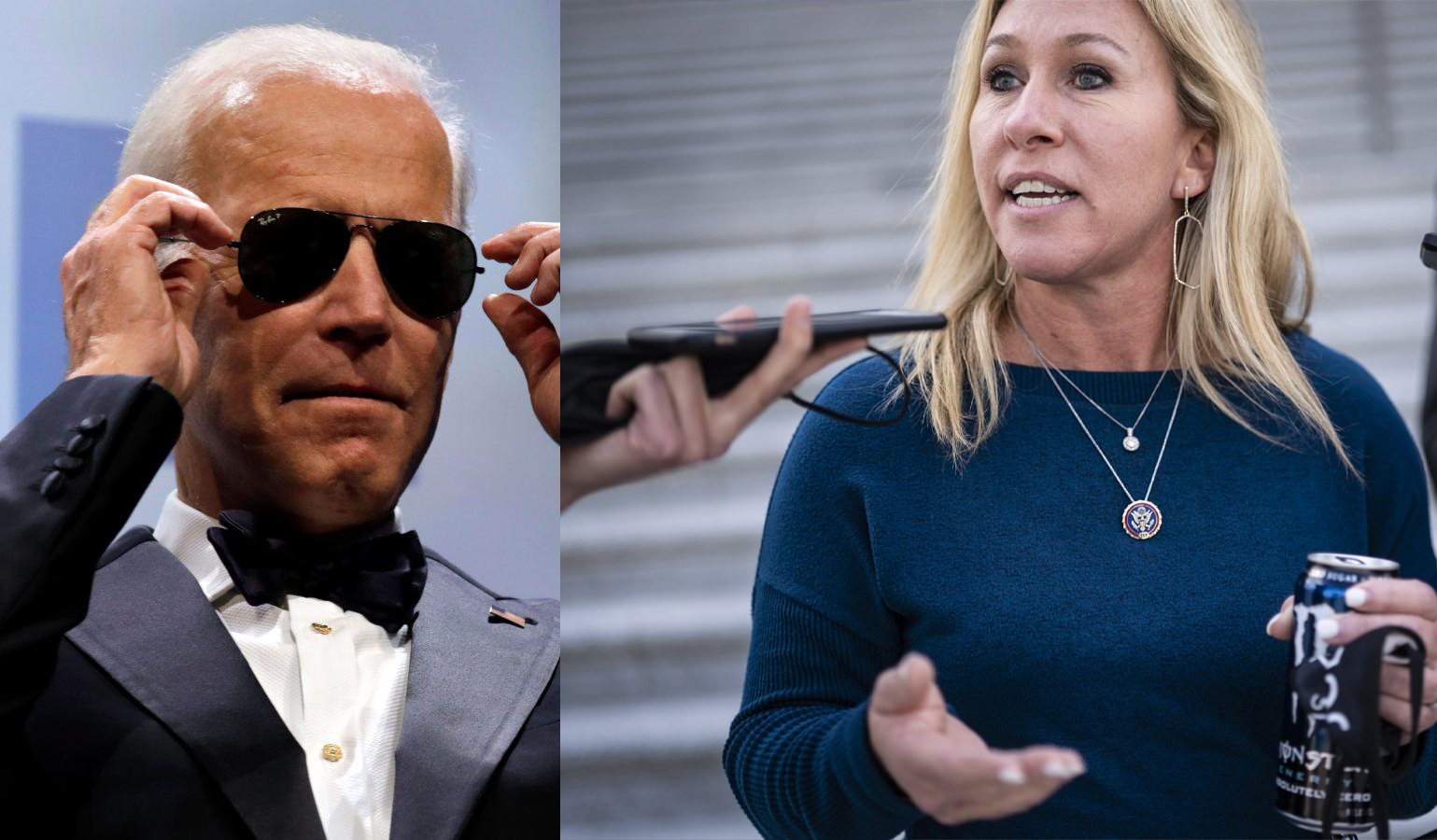 Rep Greene Threatens to Impeach Biden for Not Loaning Secret Space ...